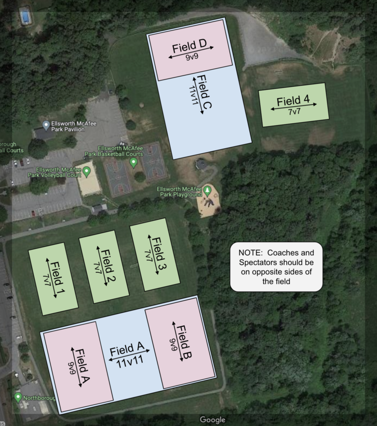 Field Locations – Northborough Youth Soccer